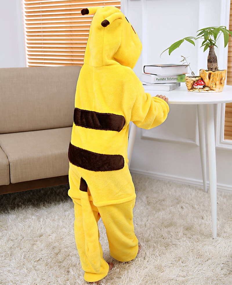Pikachu-Pyjama-Overall für Kinder • Alle-schlafanzuge