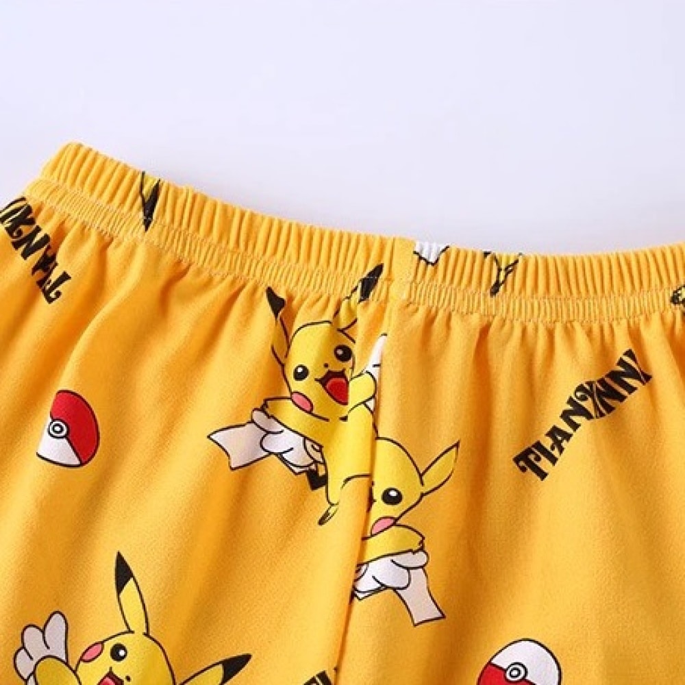 Pokémon Pikachu Sommerpyjama für Kinder • Alle-schlafanzuge